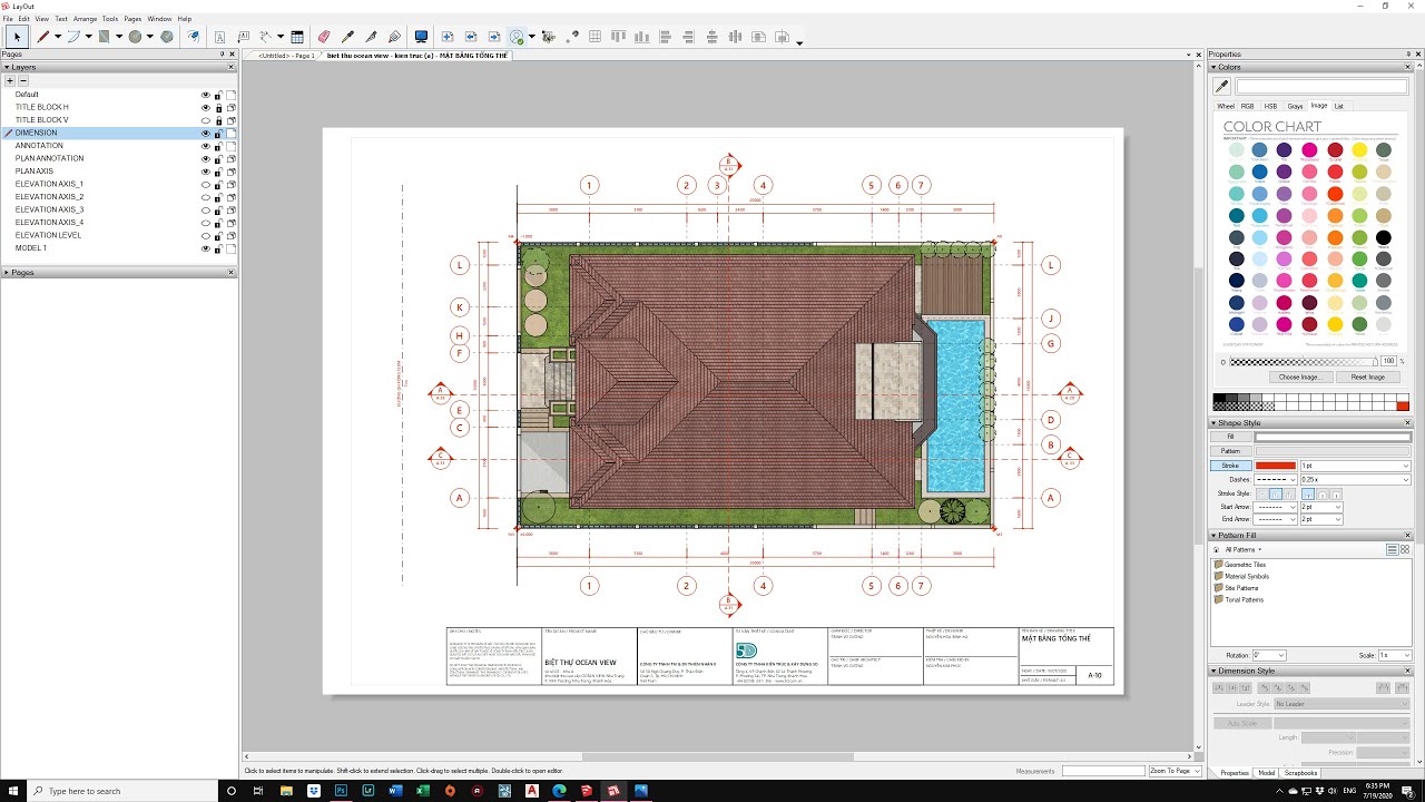 Layout Tips - How to use existing Color chart - YouTube