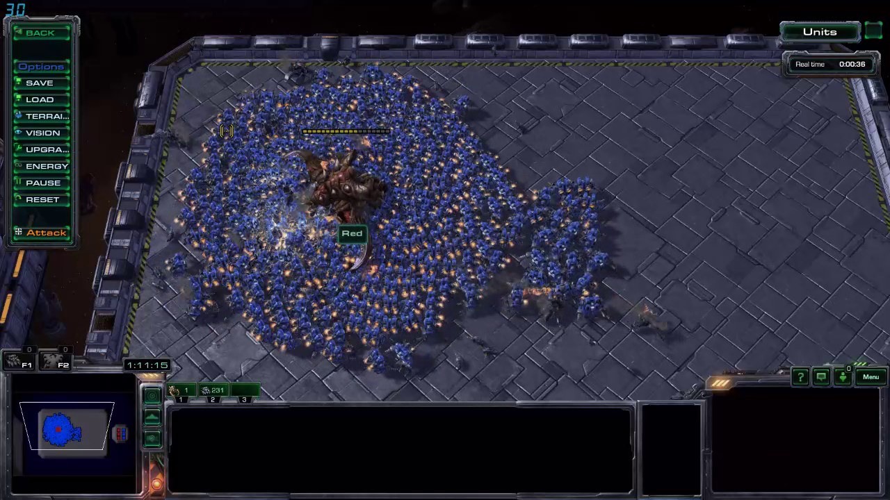 Starcraft 2: ONE Ultralisk vs. 999 SCVs in an epic Fight! Who is going ...