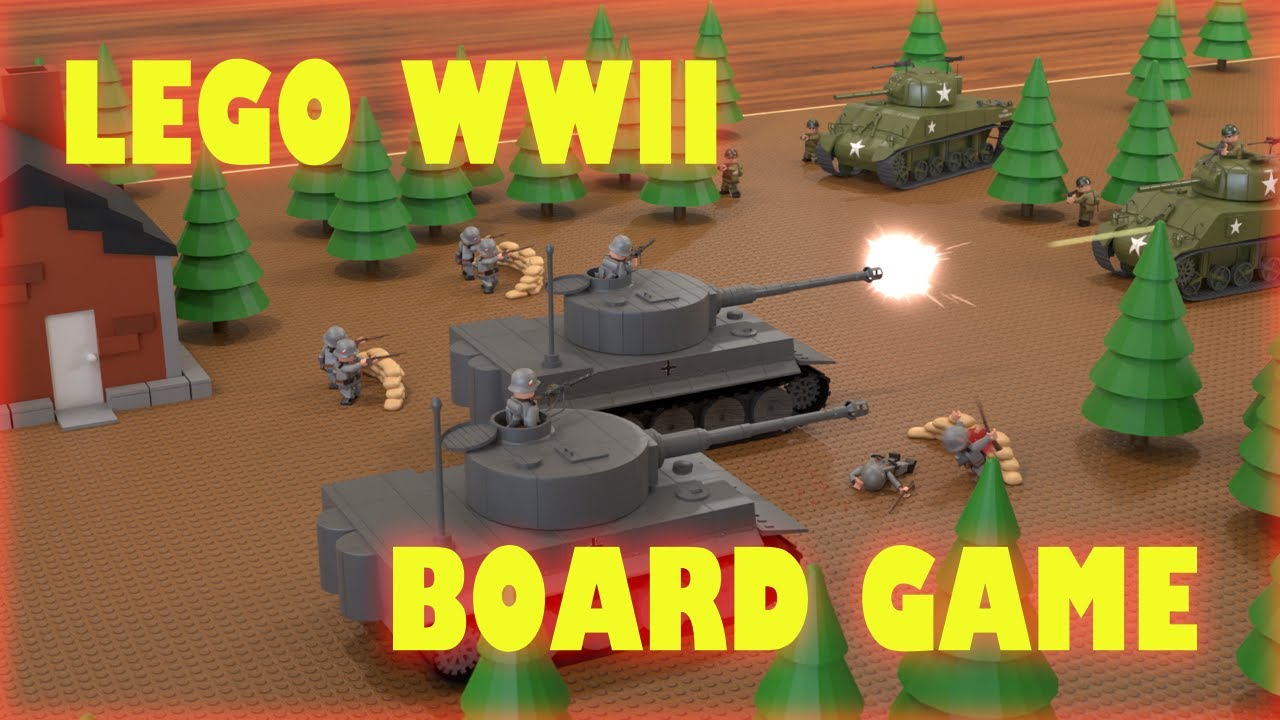 Lego WW2 Board Game - YouTube