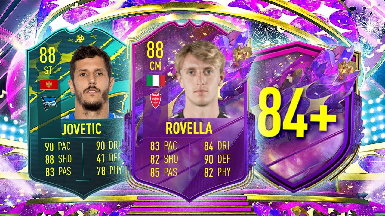 ROVELLA #FutureStars OBJETIVOS & JOVETIC SBC A 70K COINS - YouTube