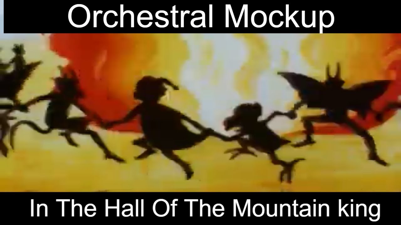 Grieg - In the Hall of the Mountain King - Orchestral Mockup - YouTube