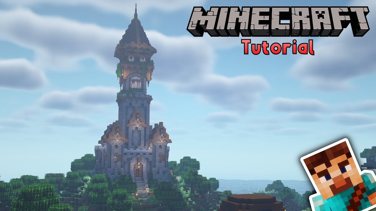 Minecraft Tutorial - Fortified Tower!! - YouTube