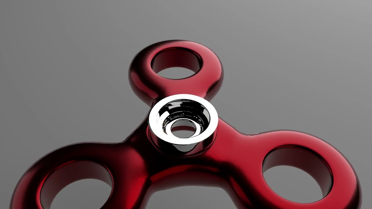 Fidget Spinner Animation - YouTube
