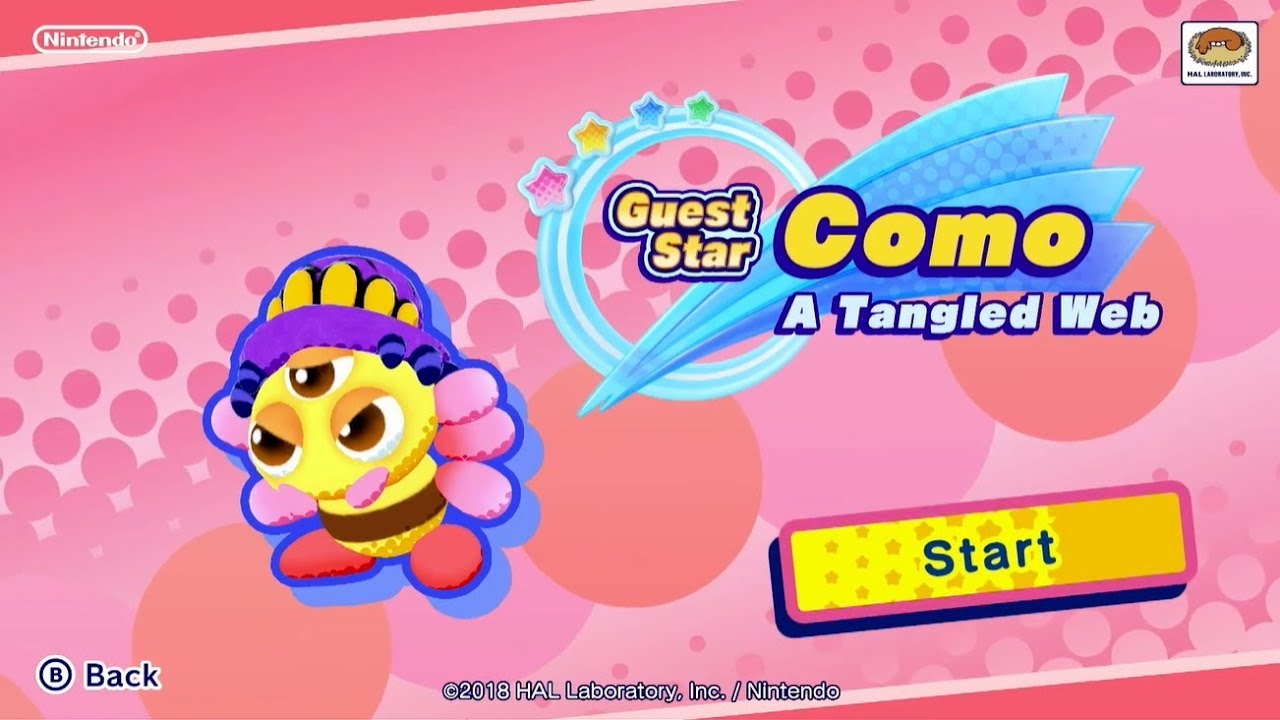 Kirby Star Allies: Guest Star Como: A Tangled Web - YouTube