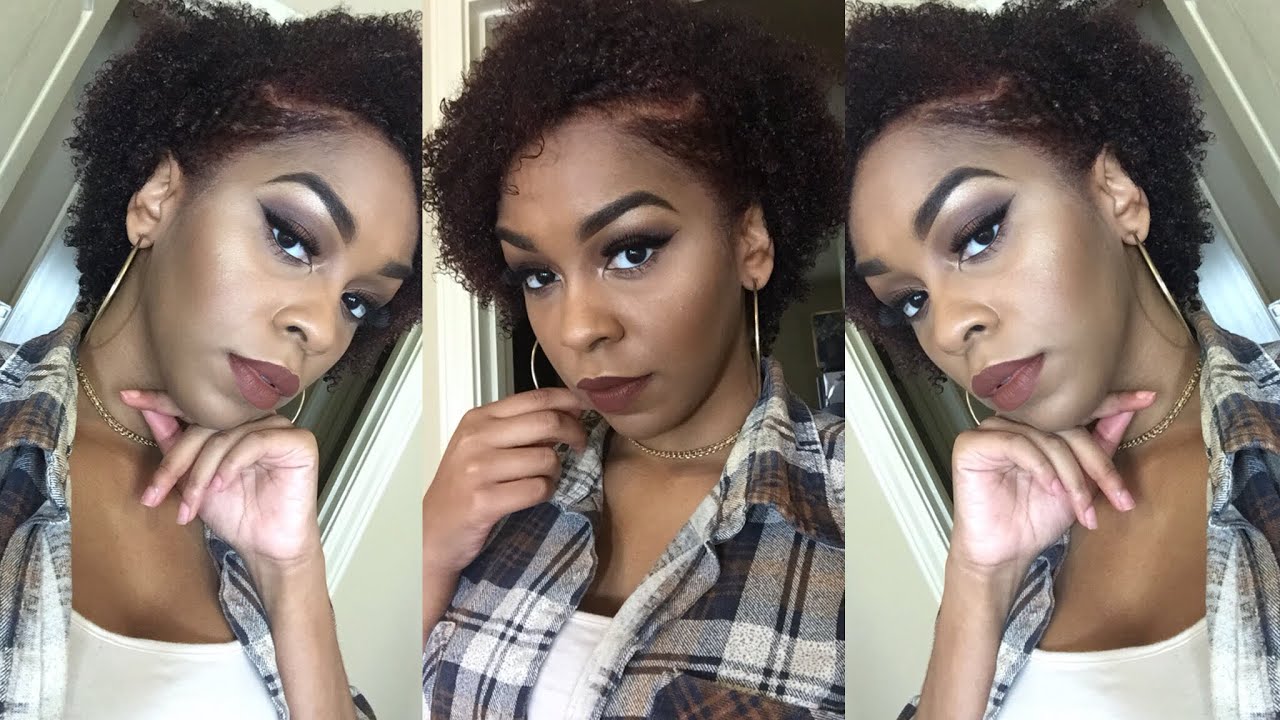 HOW I Dye Natural Hair Deep Auburn Red NO BLEACH | LOREAL HI COLOR ...