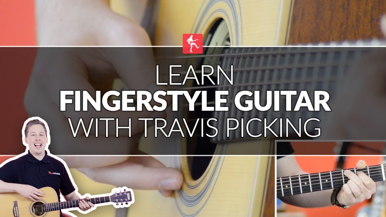 Learning Fingerstyle Guitar With Travis Picking - Beginners Acoustic ...