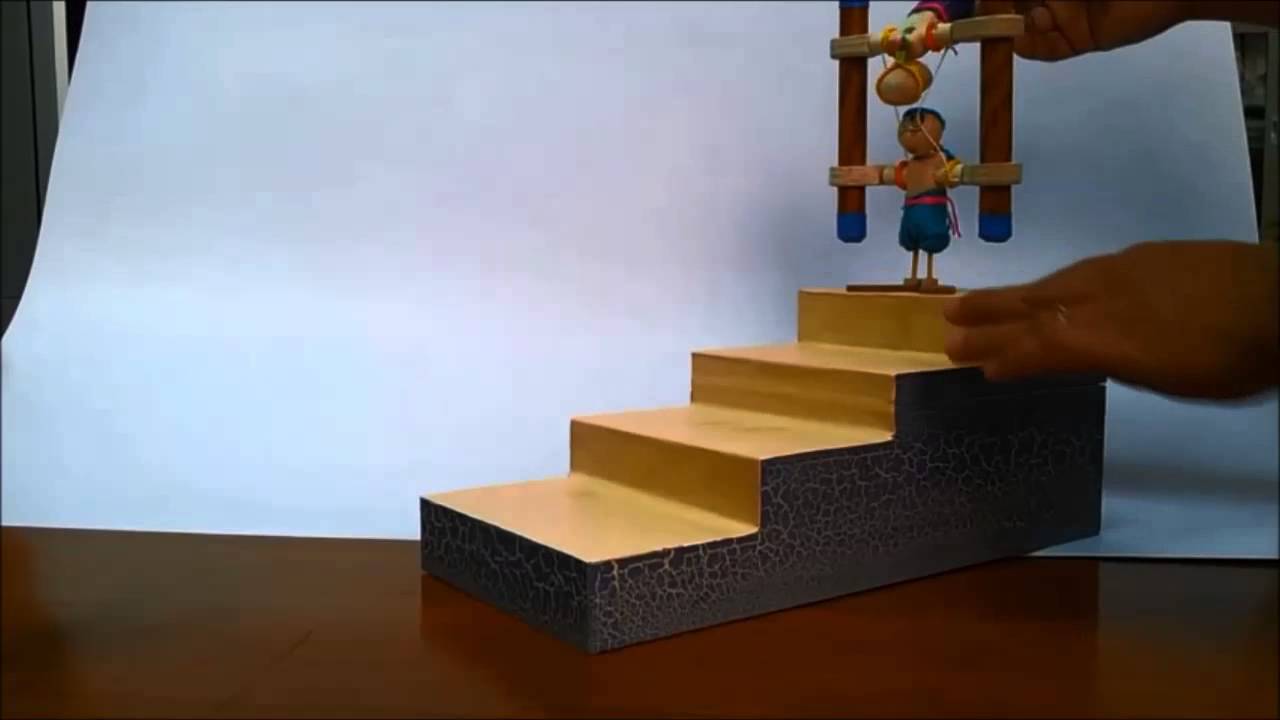 Tumbling automata Thai boxing mercury mechanism - YouTube