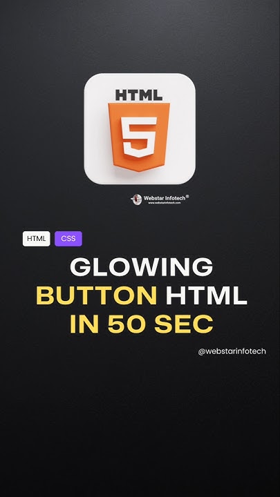 Create a Neon Glowing Button with HTML & CSS | #ytshorts #shorts #youtubeshorts - YouTube
