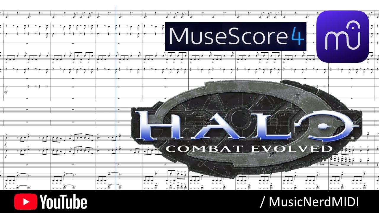 Halo CE Theme - MuseScore 4 with Muse Sounds - YouTube
