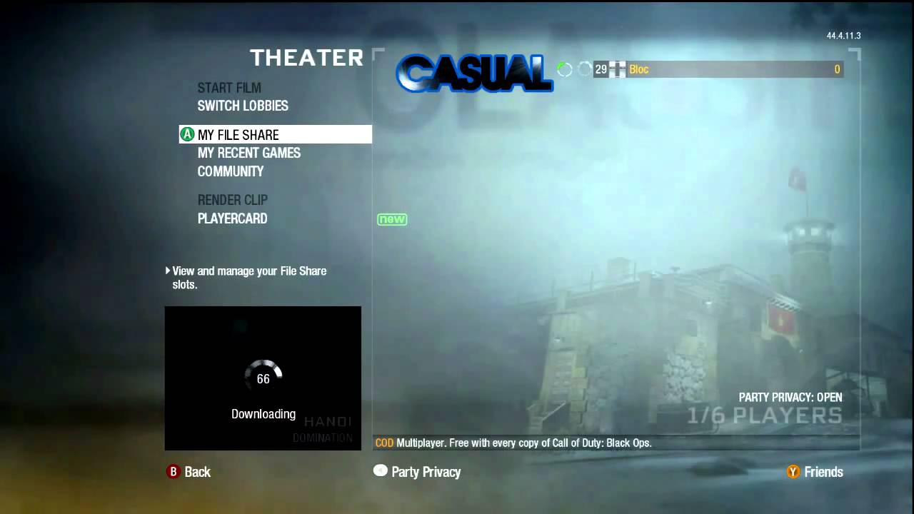 Cod BO- Theater Mode Gameplay SICK! - YouTube