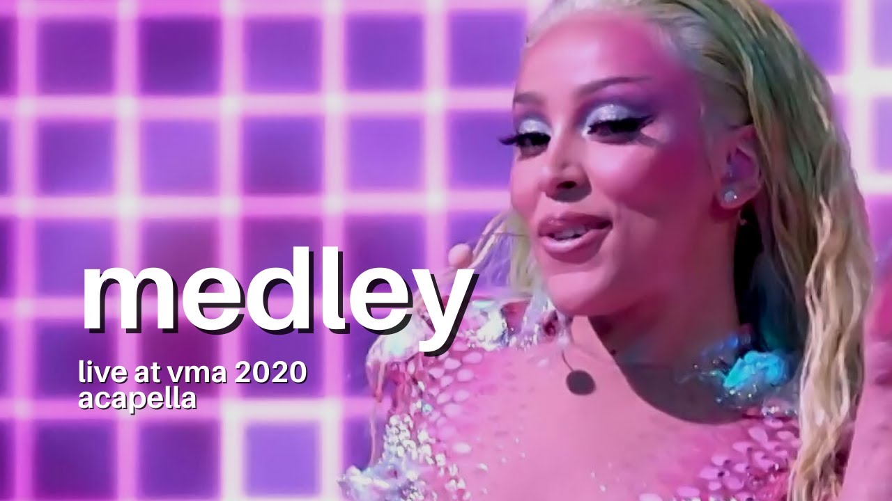 doja cat - medley: say so / like that (live at vma 2020 - acapella ...
