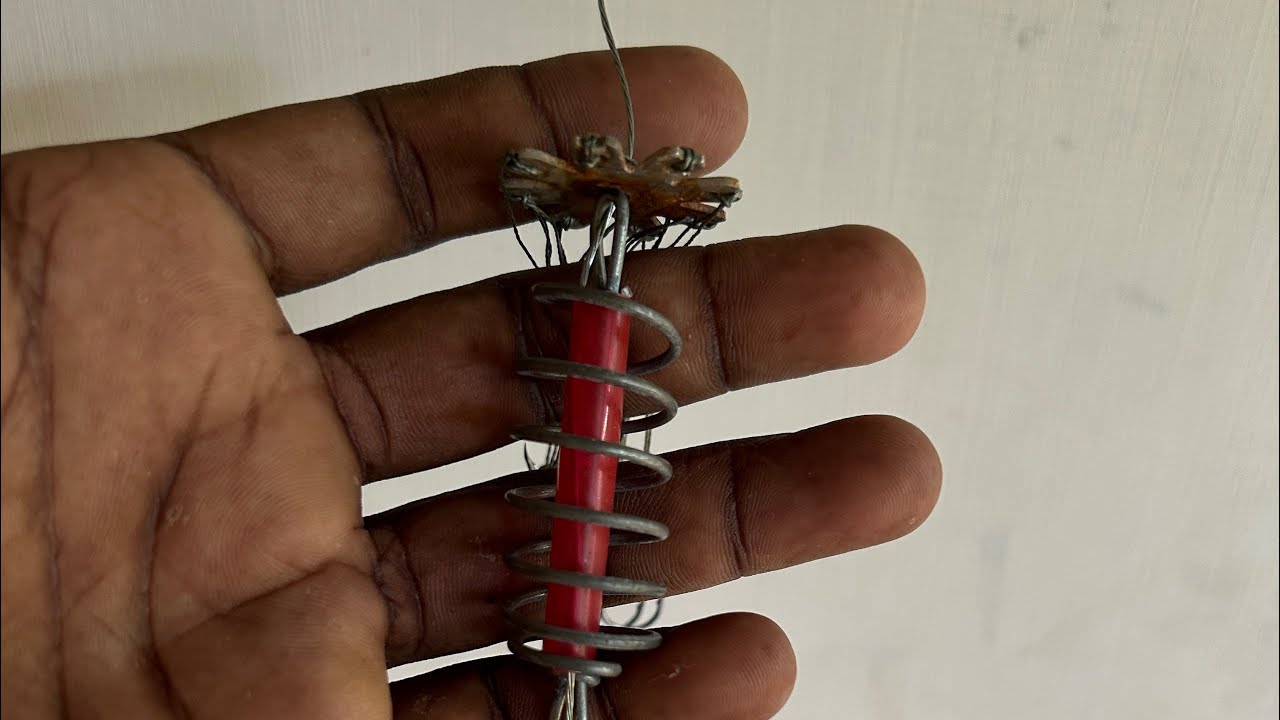 Low budget spider hook making - YouTube