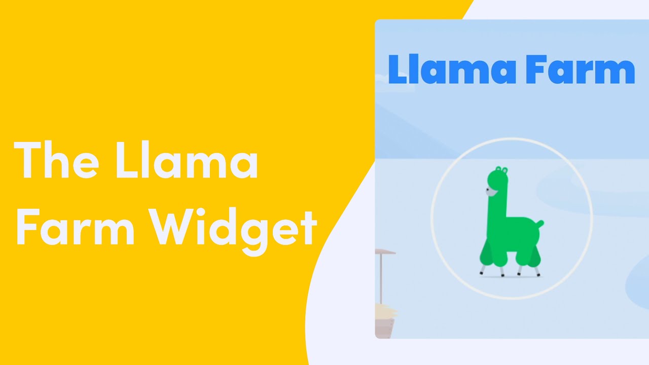 The Llama Farm Widget | monday.com quick tips - YouTube
