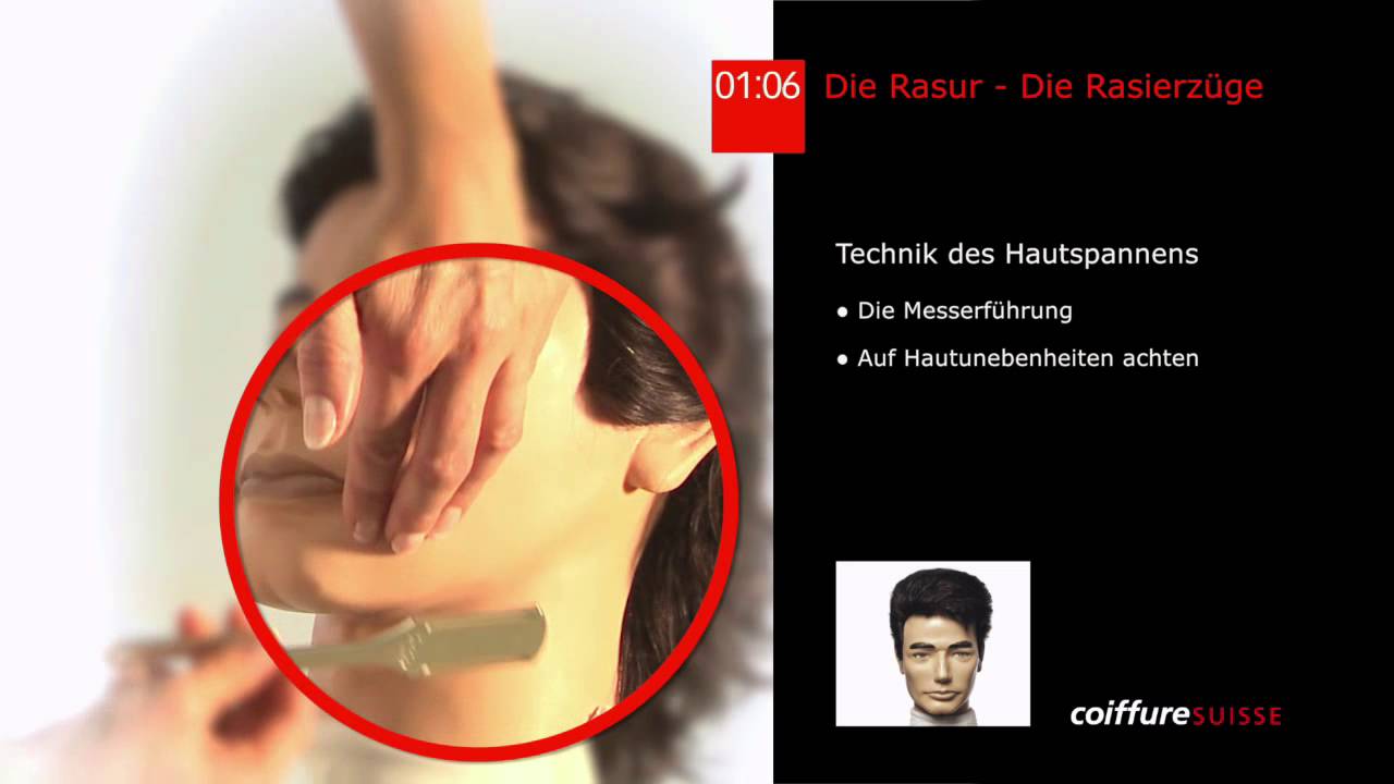 17. Die Rasur: Rasierzüge - YouTube