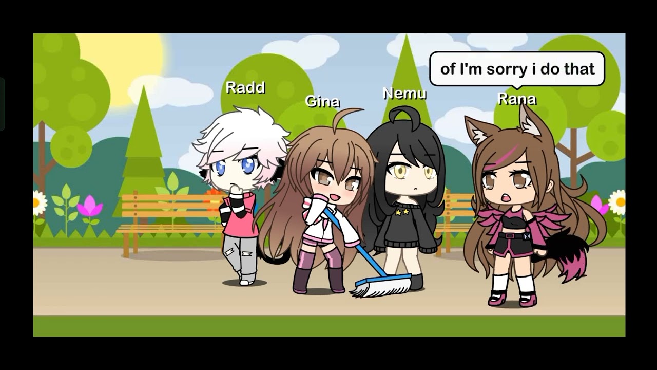 the gina,radd,nemu, and nurse luck glich follow for part 2 - YouTube