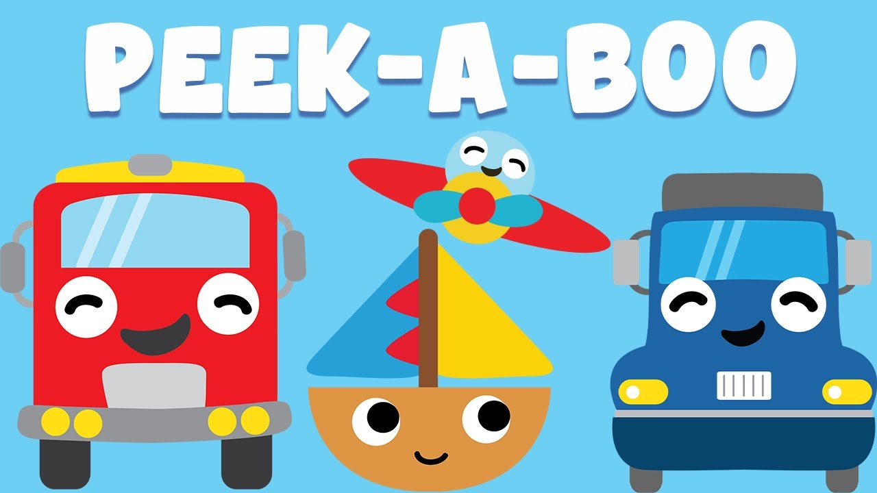 LEARN VEHICLES 🚒 🚛 🚁 Peek-A-Boo Song | Cartoons for Kids #lolipapi # ...