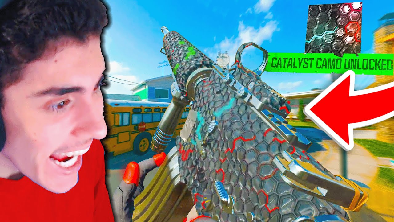 I Unlocked the NEW CATALYST CAMO in Warzone! - YouTube