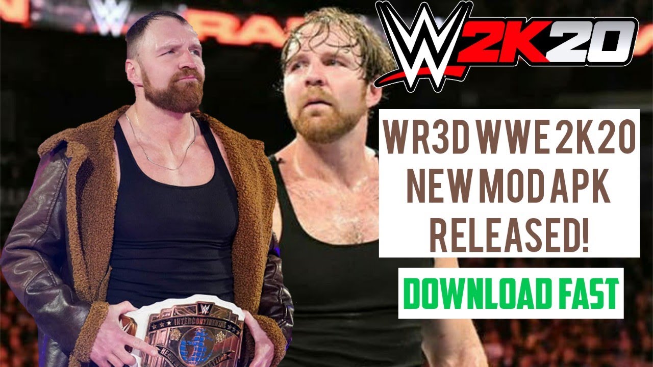 WR3D WWE 2K20 NEW MOD RELEASED! || WITH NEW FEATURES || NEW LOADING ...