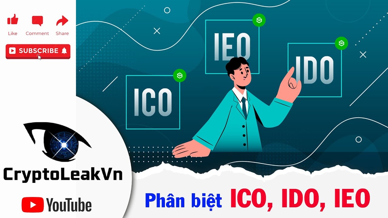 Phân Biệt ICO, IDO, IEO - YouTube