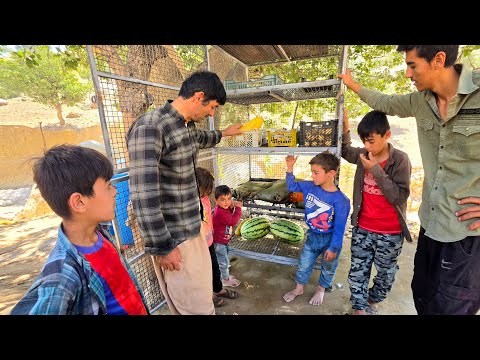 The family's attempt to set up a shelter to move theitems used in the fight betweenAli andAghaQurban