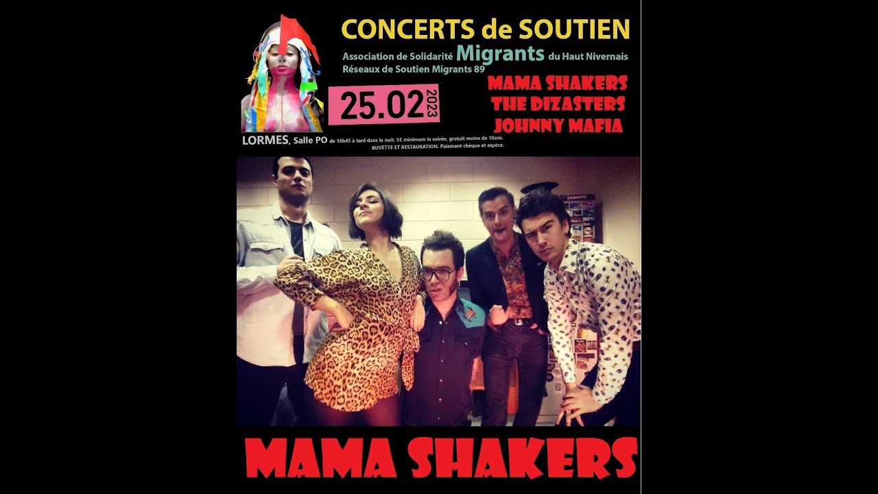 Mama Shakers - Concerts de Soutien - LORMES 2023 - YouTube
