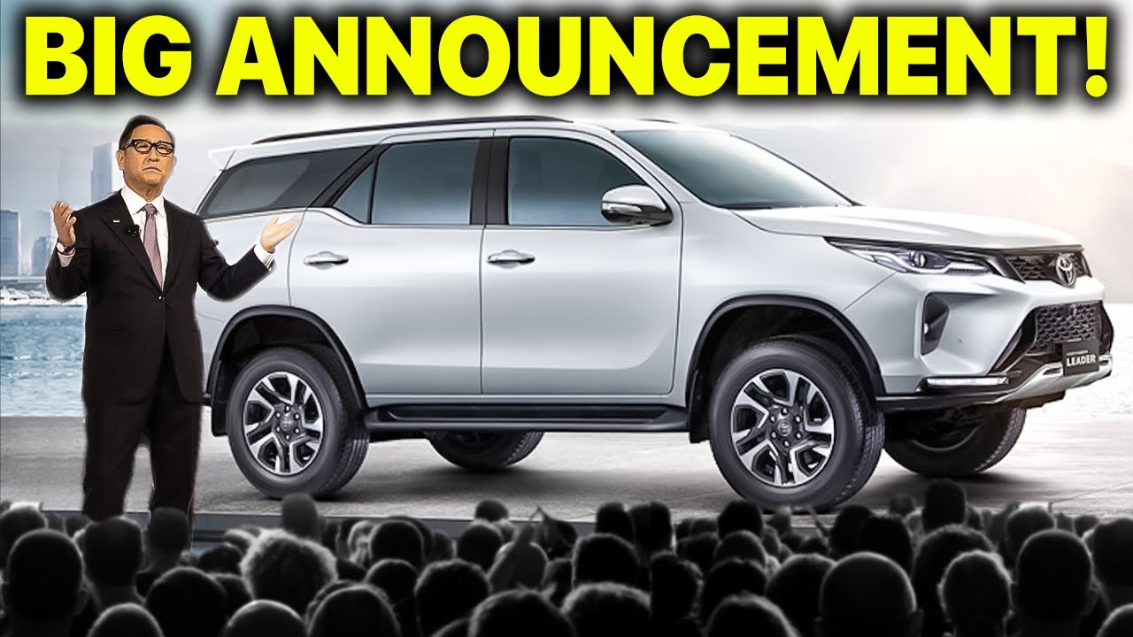NEW Next-Gen Electric Toyota Fortuner 2023 Will Change Everything - YouTube