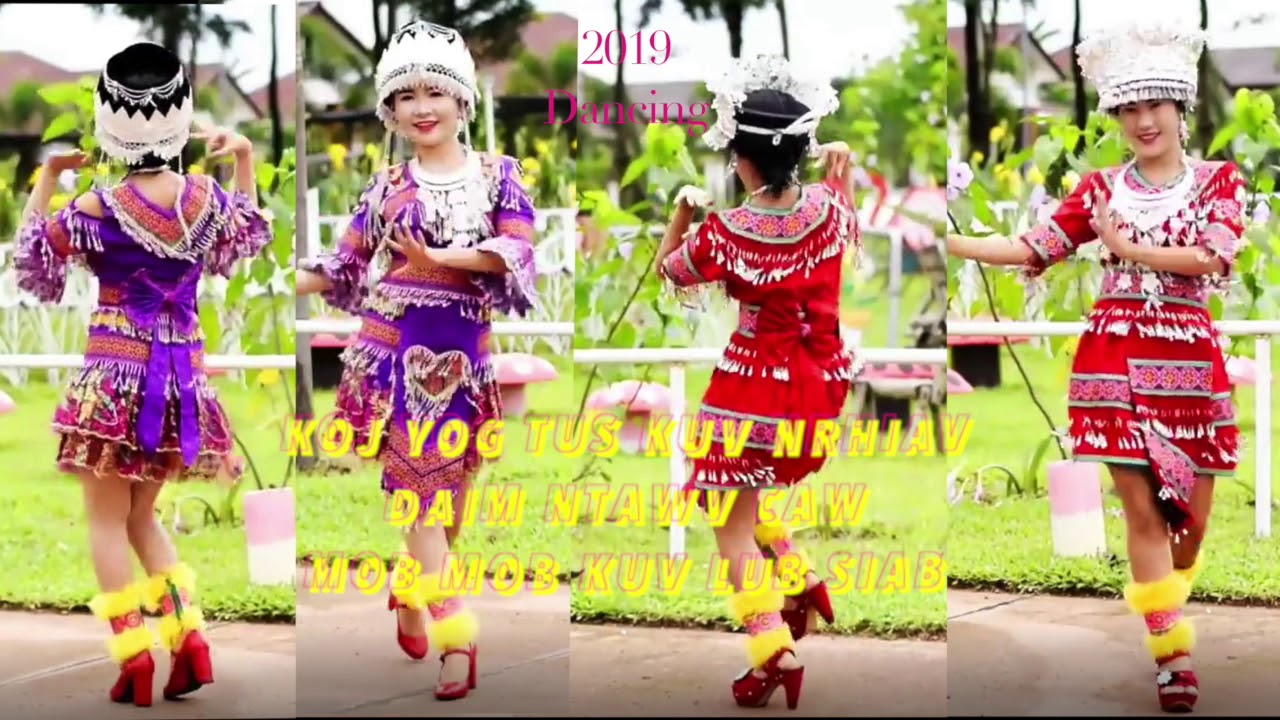 nkauj hmong song dancing (maslis yaj voos lauj) 2019 nkauj hmoob - YouTube