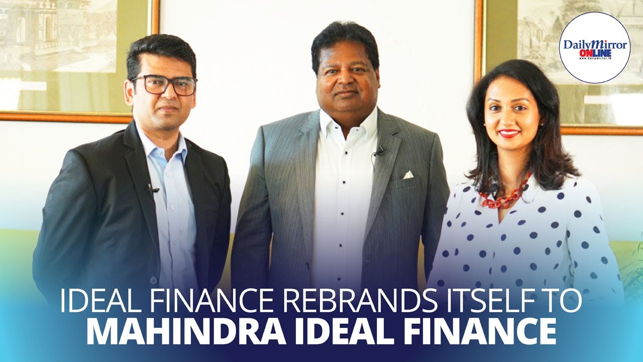 Ideal Finance Rebrands Itself to Mahindra Ideal Finance - YouTube