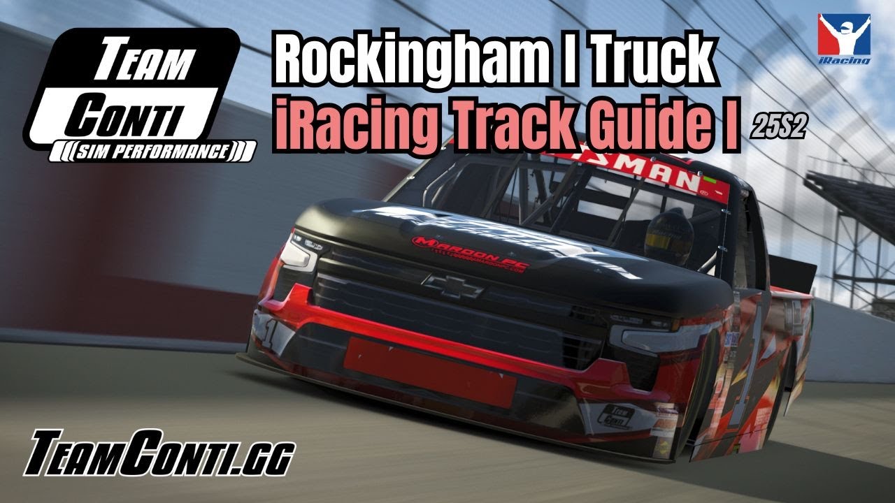 Team Conti Sim Performance I iRacing Track Guide I NASCAR Truck at ...