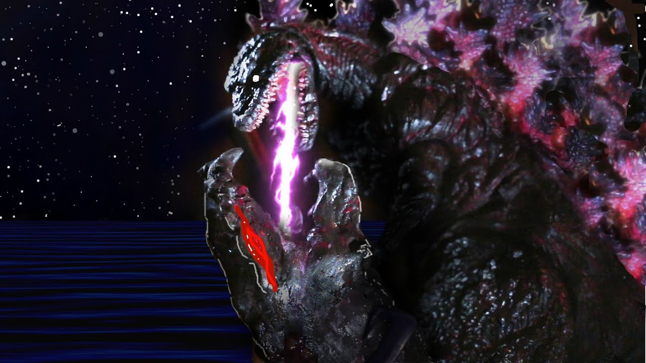 Shin Godzilla Performs Kiss of Death on Muto - YouTube