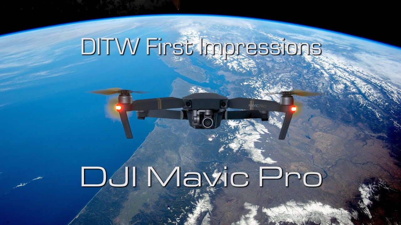 DJI Mavic Pro Tabletop First Impressions Review - YouTube