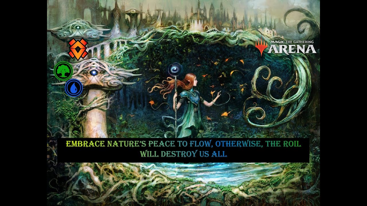 OLD SCHOOL NEVER DIES! - MTG Arena - Mythic Rank - Historic Simic Ramp ...