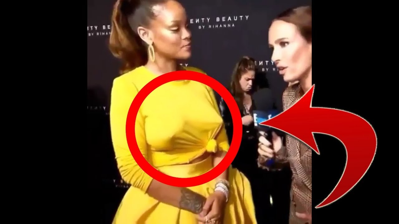 Rihanna braless - YouTube