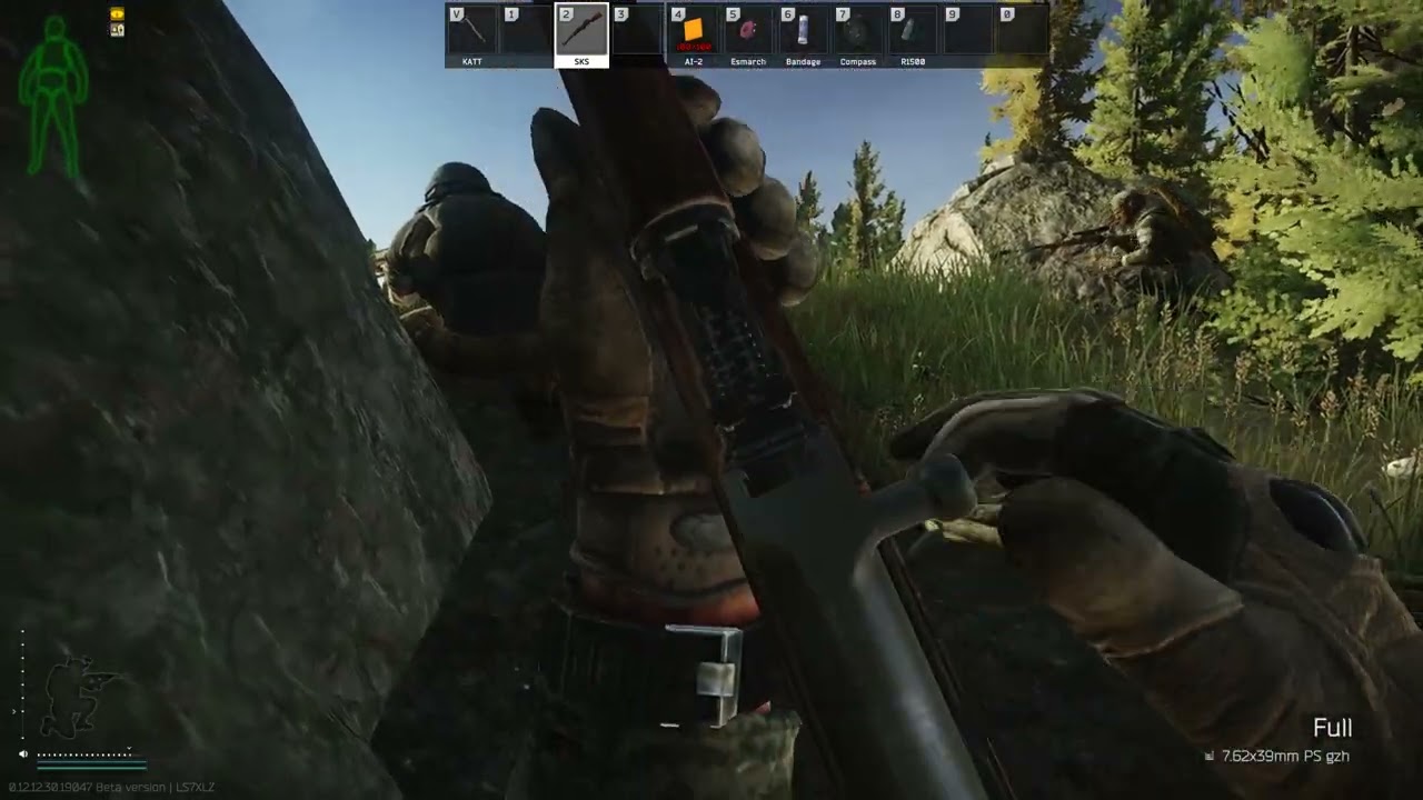 Full auto SKS - YouTube