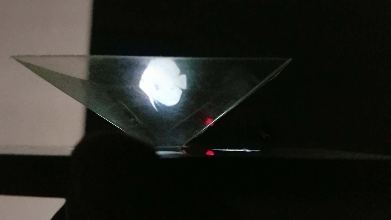 Homemade hologram projector(very cool, must try) - YouTube
