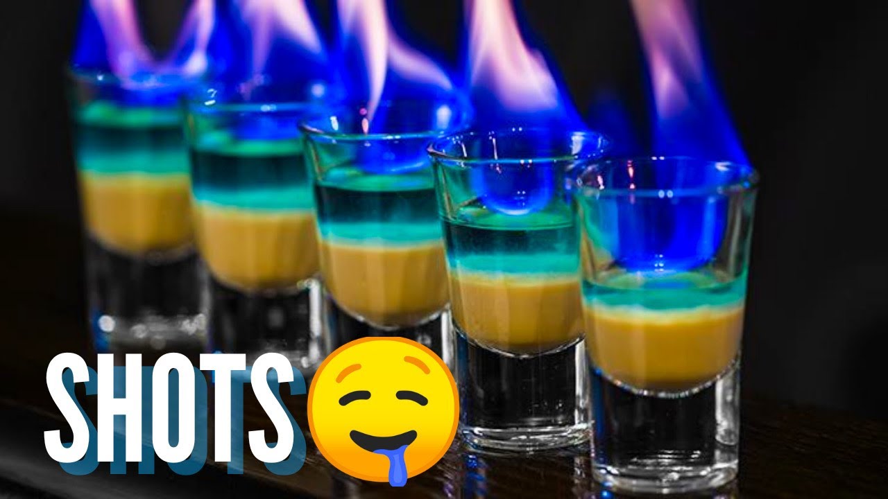 COMO HACER LOS SHOTS MAS FAMOSOS DEL MUNDO 🔥🍹 - YouTube