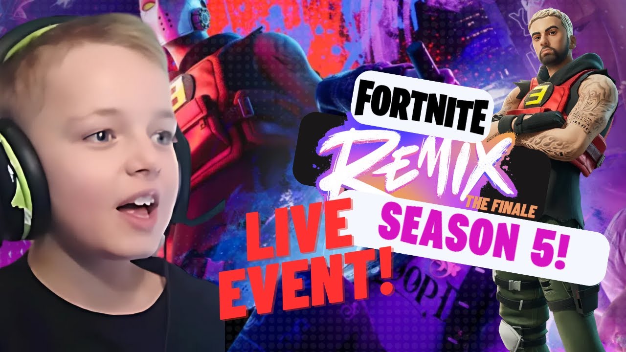 FORTNITE *REMIX the finale* LIVE EVENT for end of Chapter 5 - YouTube