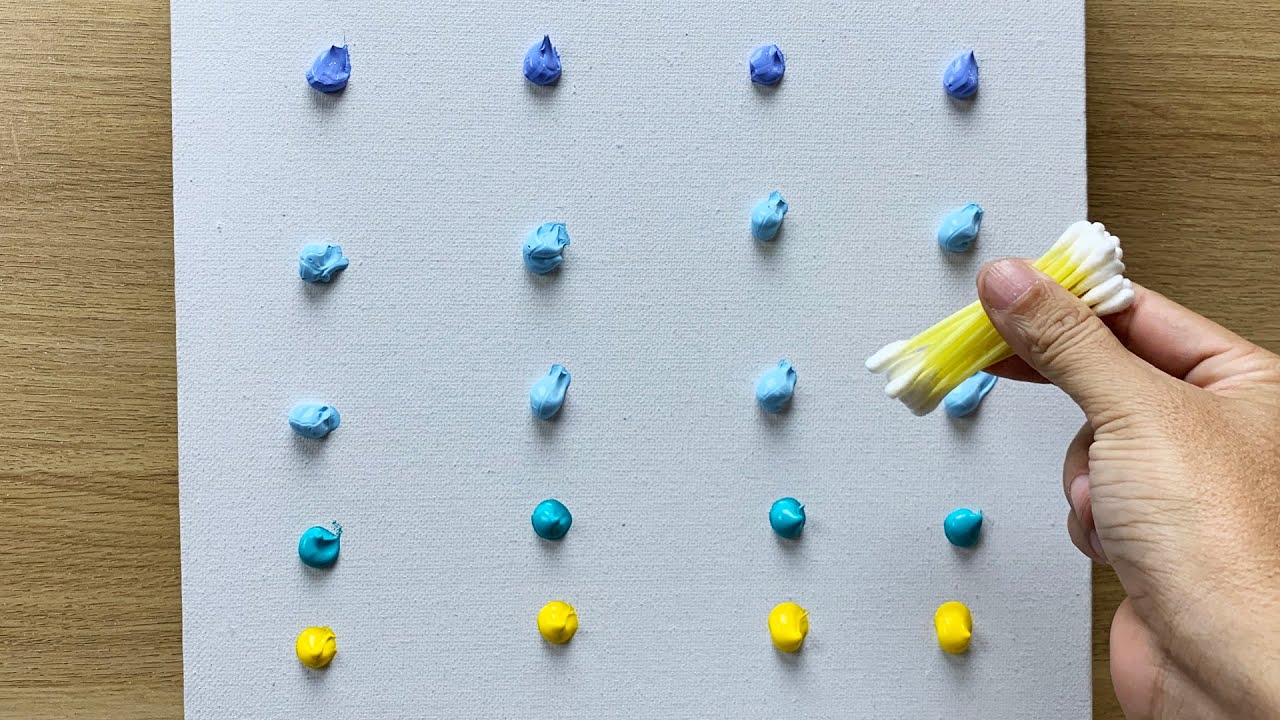 Autumn Oak Tree Acrylic Painting | Daily challenge #312 - YouTube