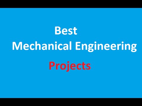 Mechanical Engineering Projects for Final Year Students Low Cost - YouTube