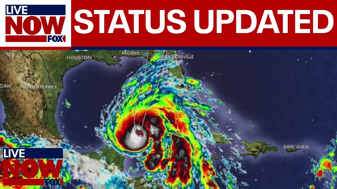 UPDATE: Helene upgraded to hurricane, potential for Category 4 - YouTube