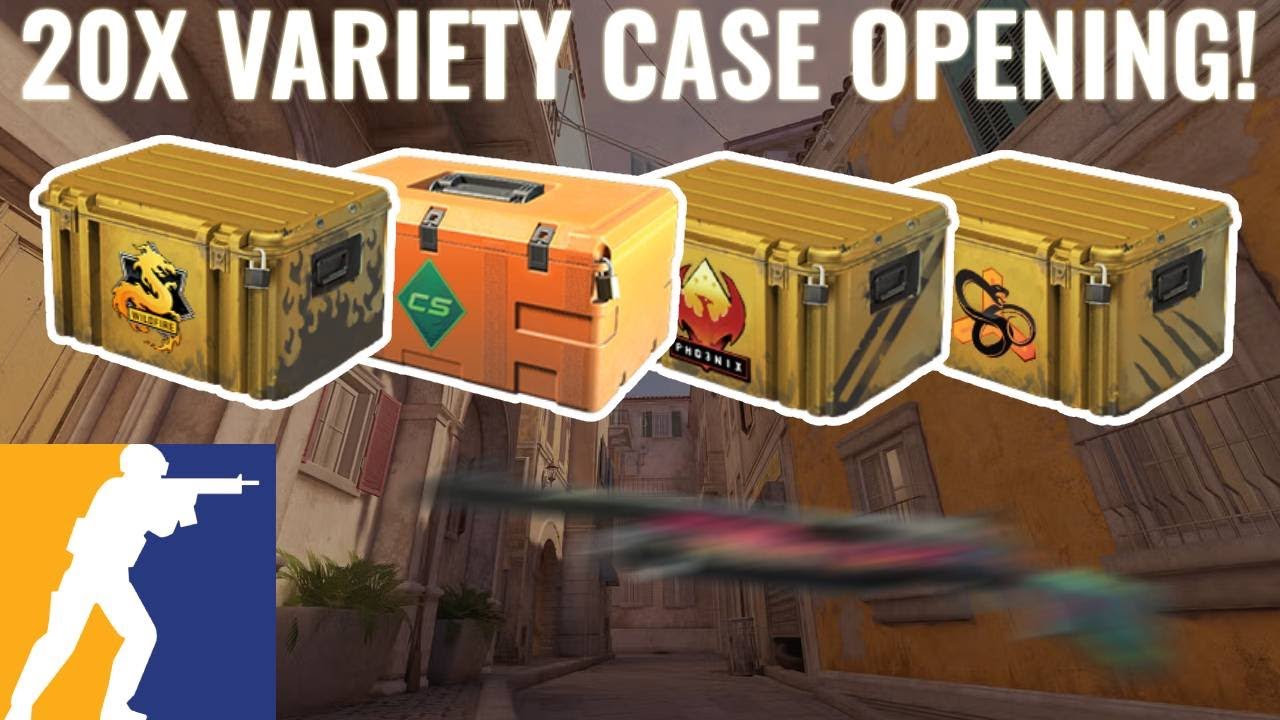 VARIETY CS2 CASE OPENING! 20X CASES WITH CRAZY STATTRACK PULL! - YouTube