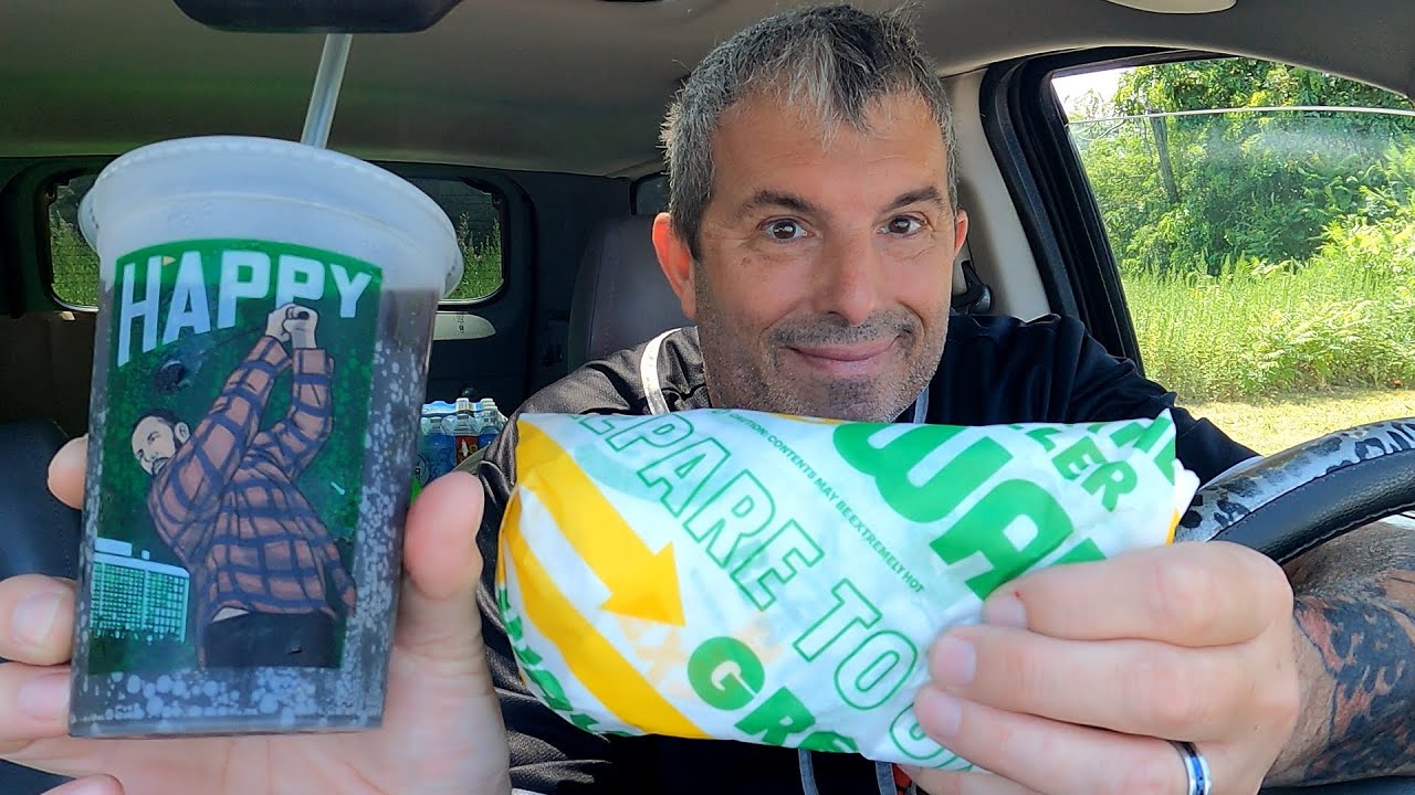 subway NEW happy gilmore meal review - YouTube