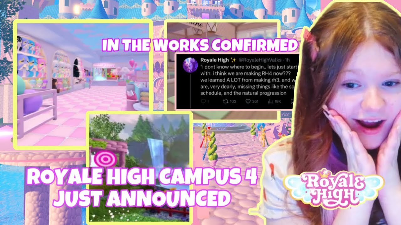 CAMPUS 4 IS COMING TO ROBLOX ROYALE HIGH ANNOUNCED BY BARBIE! CONFIRMED ...