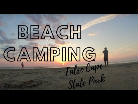 Beach Camping | False Cape State Park - YouTube