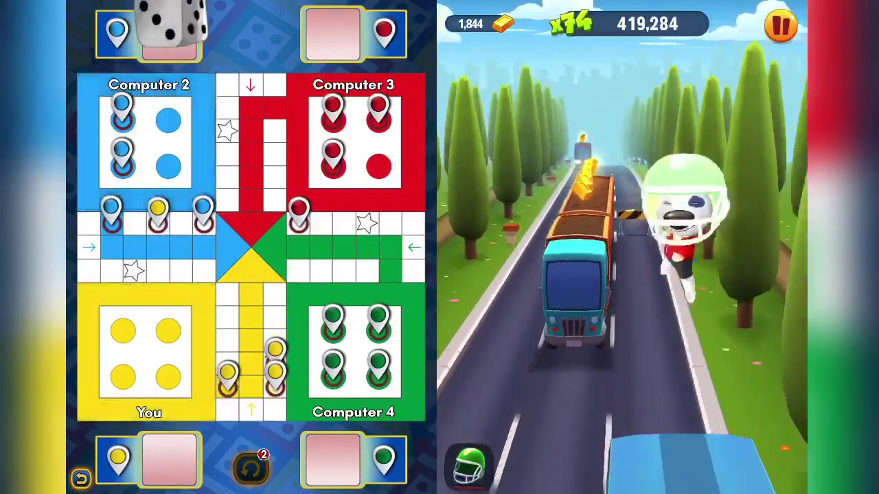 gameplay ludo king master!!! - YouTube