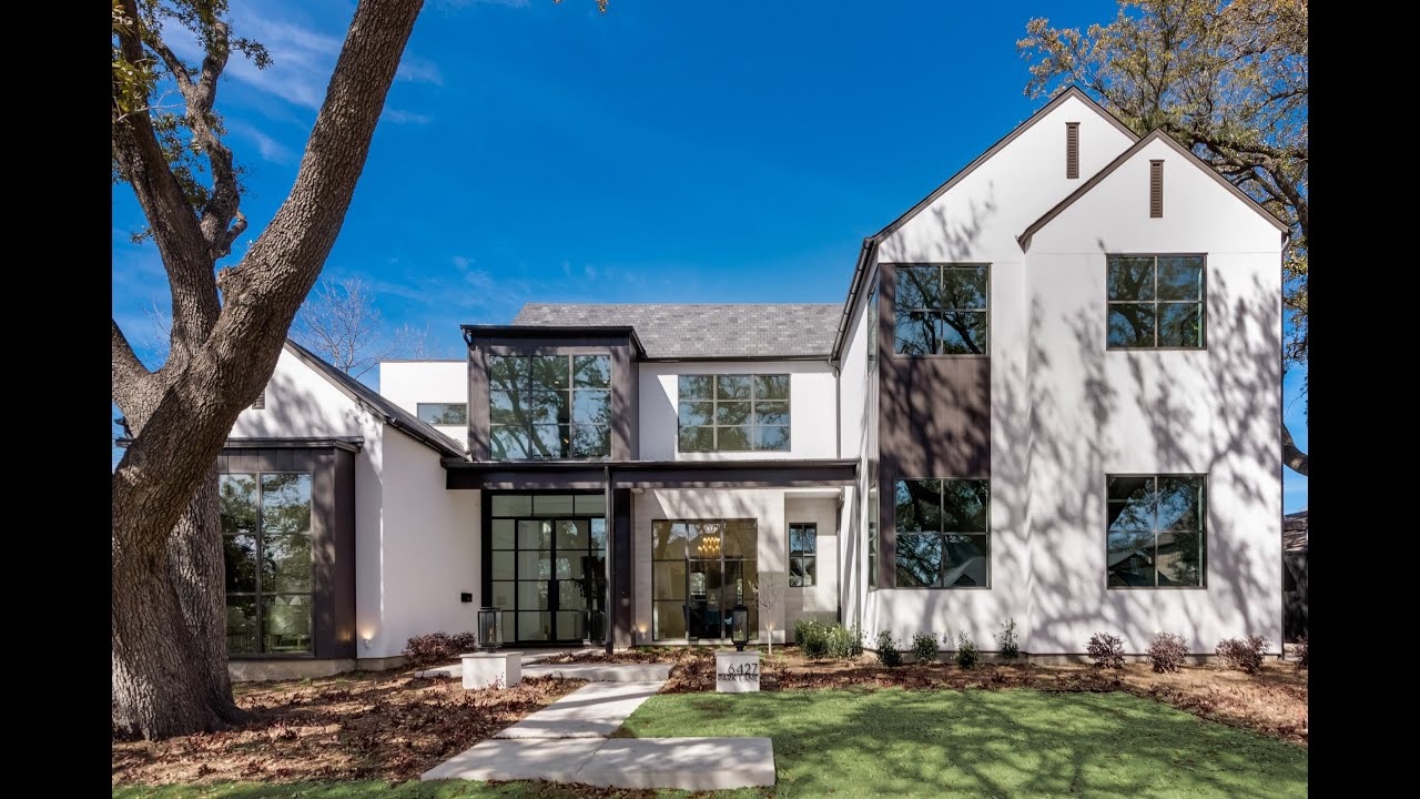 Park Lane Project - New Leaf Custom Homes Dallas, Texas - YouTube