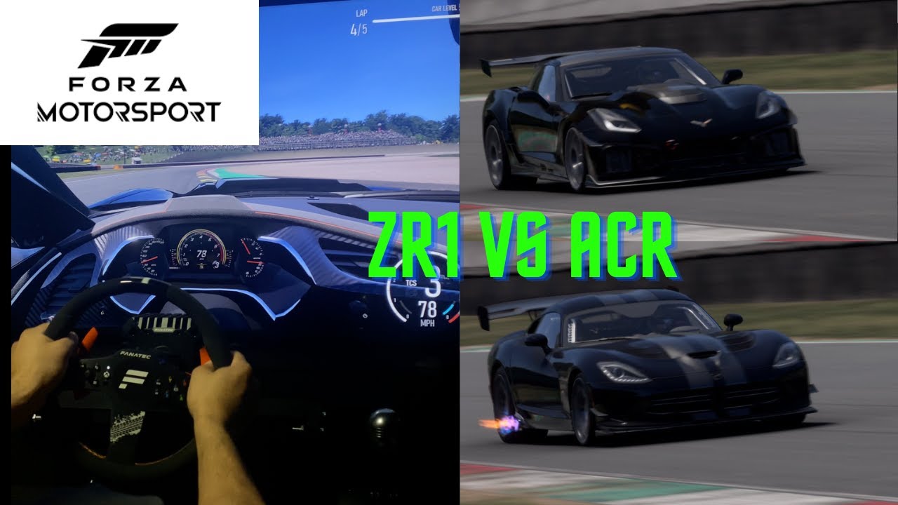 Forza Motorsport - ZR1 vs ACR #forzamotorsport #gaming #gameplay #xbox ...