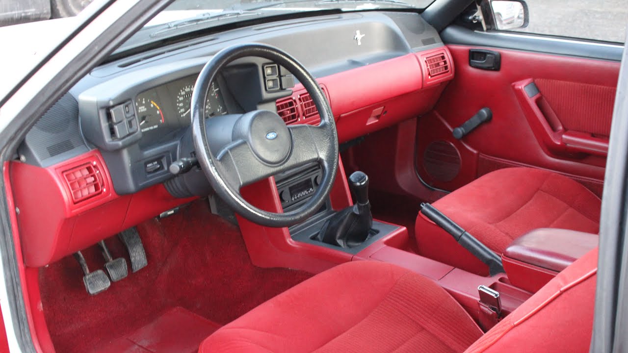 Driving Video: ‘89 Mustang LX Notchback 5-speed on BaT - YouTube