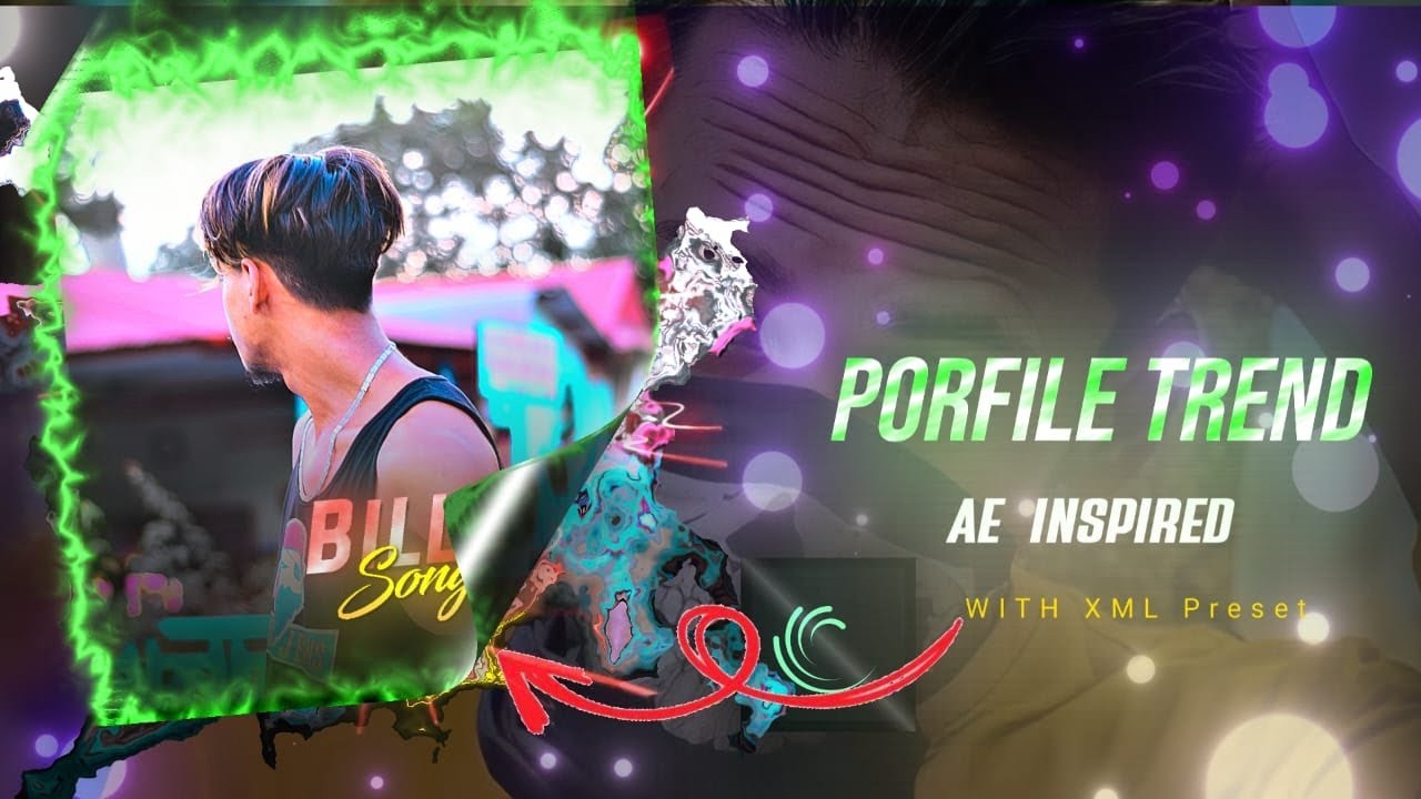 PROFILE TREND | AE INSPIRED WITH XML PRESET | XML LINK IN DESCRIPTION ...