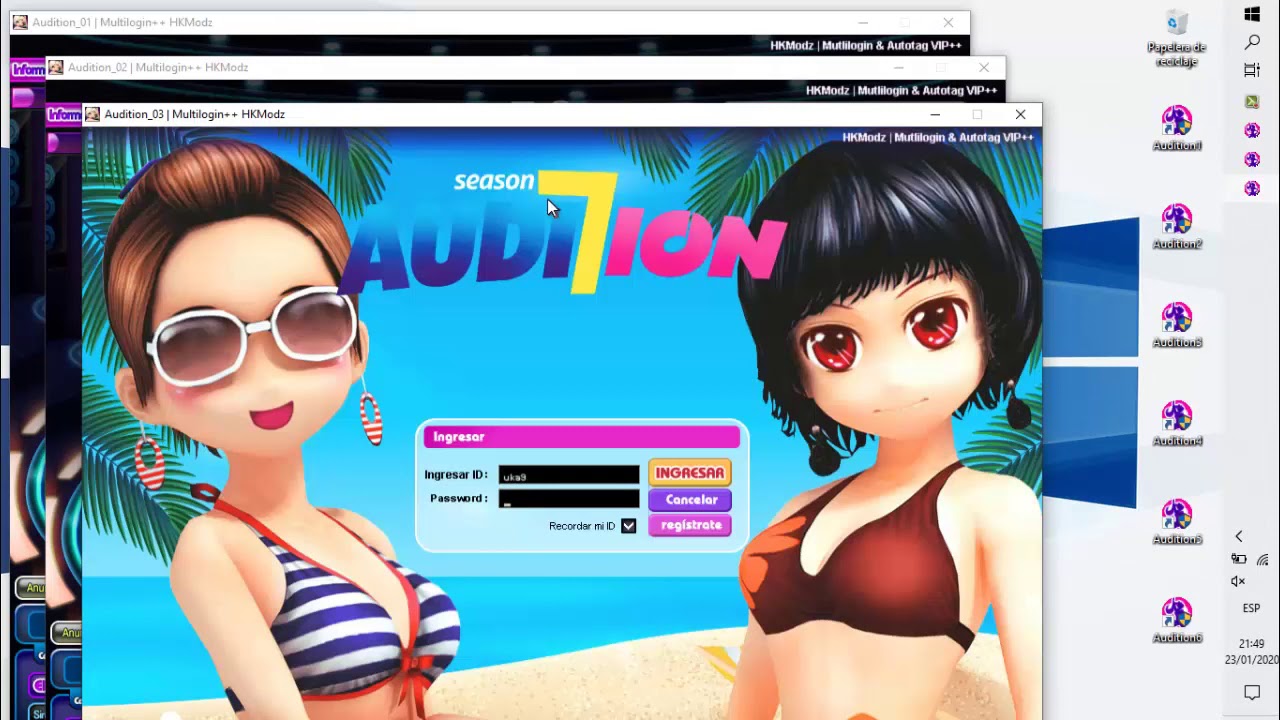 [HKModz] Auto Multilogin Xigncode3 - Audition Latino 2020 - YouTube